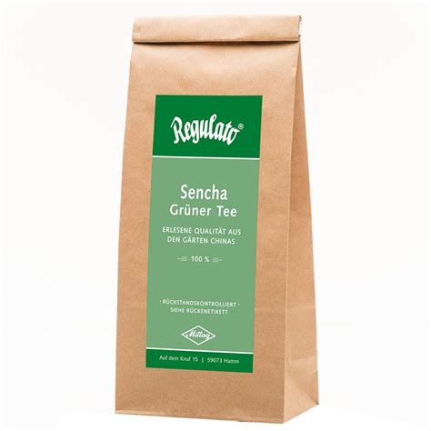 Regulato Sencha Grüner Tee online kaufen bei Online Tee de