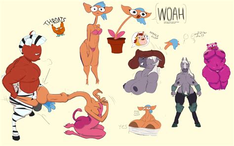 rule 34 alpaca anthro anthrofied areolae bbw bikini blue hair bovid bovid humanoid breasts