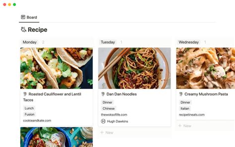 Best Notion Recipe Templates For Easy Meal Planning Notionzen