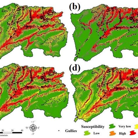 gully erosion susceptibility mapping using individual models a download scientific diagram