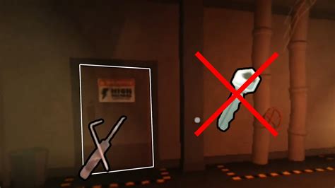 Roblox Doors Does The Lockpick Open The Door In Level Youtube