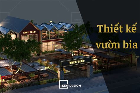 Thiết kế vườn bia M Garden không gian xanh giữa lòng Sài Gòn Kendesign