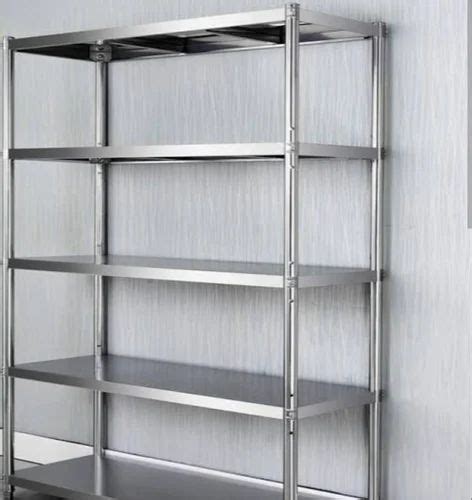 Shelves Stainless Steel Storage Display Racks At Rs Piece In