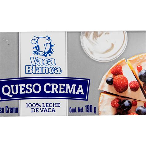 Queso Crema G Vaca Blanca Unisource Solutions