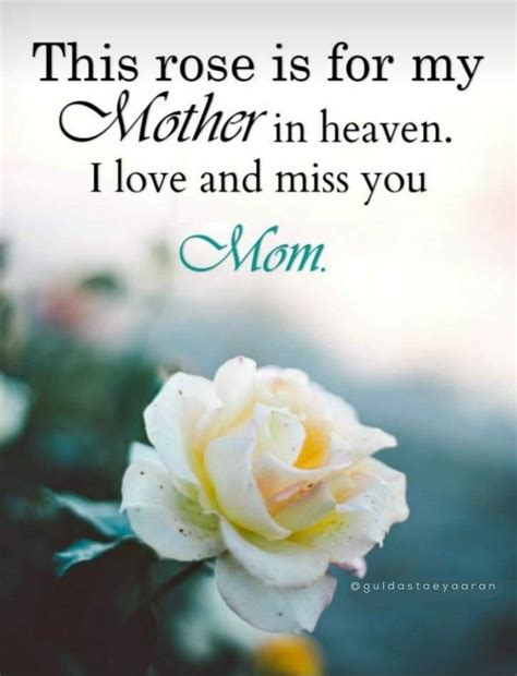 Miss My Mom Quotes Mom In Heaven Quotes Mother S Day In Heaven In