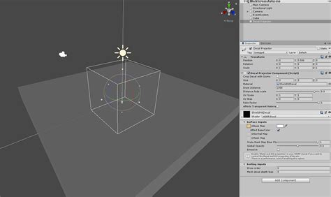 unity 2019 decal projector not rendering at all screenshot included questions and answers