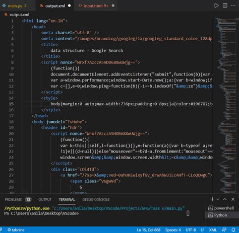使用 python 解析 html 文档并将其转换为 xml 格式 码农参考