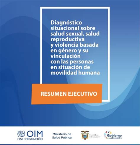OIM Y MSP Presentaron Estudio Sobre Derechos Sexuales Y Reproductivos