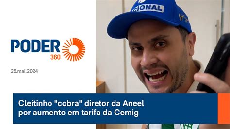 Cleitinho Cobra Diretor Da Aneel Por Aumento Em Tarifa Da Cemig YouTube