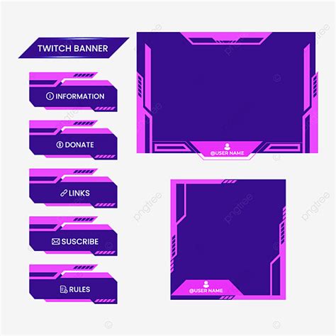 Twitch Stream Panels Vector Hd Images Twitch Stream Panels Twitch