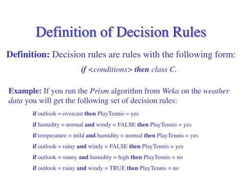 ppt decision tree induction and decision rule induction powerpoint presentation id 6646140