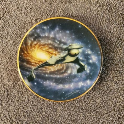 Star Trek Plates Starships Mini Plates