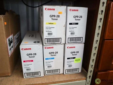 Canon GPR 28 Toner 2 Black 1 Yellow 1 Cyan And 1 Magenta