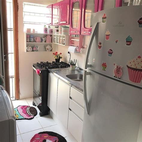 Pin de Olitins em casa Decoração cozinha pequena simples Decoração