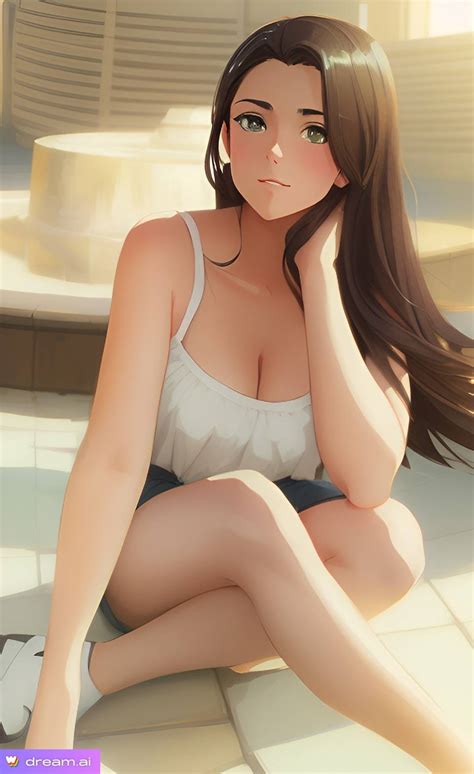 Ai Generated Brunette In Anime Form By Callsigncheese On Deviantart