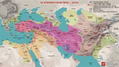 Mapa De La Expansi N Del Imperio Aquem Nida A C Mapas Milhaud