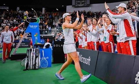 Tenis Szwajcarki Rywalkami Polek W Billie Jean King Cup 2024 Polski
