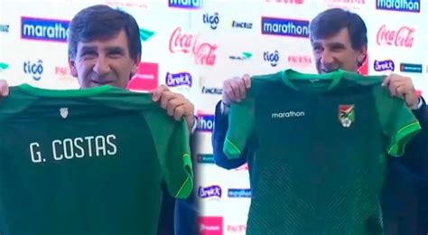 Gustavo Costas fue presentado como entrenador de Bolivia no prometió el
