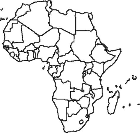 Mapa do Continente Africano ESPAÇO EDUCAR