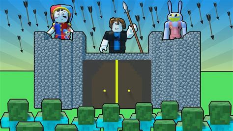 Roblox Zombie Apocalypse Wall Defense Roblox Mission Youtube