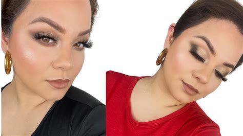 MAQUILLAJE PARA VESTIDO NEGRO O ROJO COMO MAQUILLAR PASO A PASO YouTube