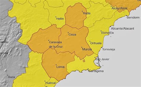 La Aemet Eleva A Naranja El Aviso Por Lluvias Y Tormentas De Este Lunes