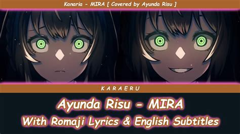 Ayunda Risumira Kanaria Lyrics Engsub Youtube