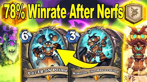 78 Winrate To Rank Legend Best Rogue Deck After Nerfs At Titans Mini