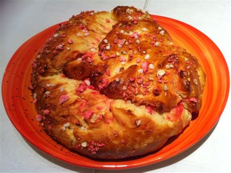Brioche Aux Pralines Roses Recette Par Lesrecettesdejosephine