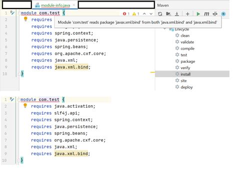 Maven Modular Java Project IntelliJ IDEA Module Test Reads
