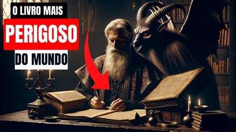 O LIVRO MAIS PERIGOSO DA HISTÓRIA CAPA PRETA YouTube