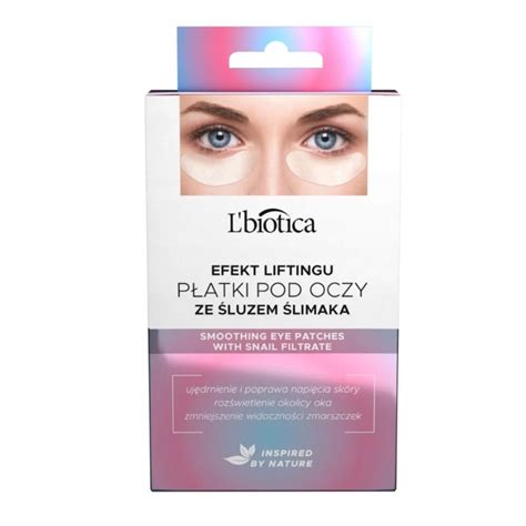 L biotica Hydrożelowe płatki pod oczy efekt lif 14093891184 Allegro pl