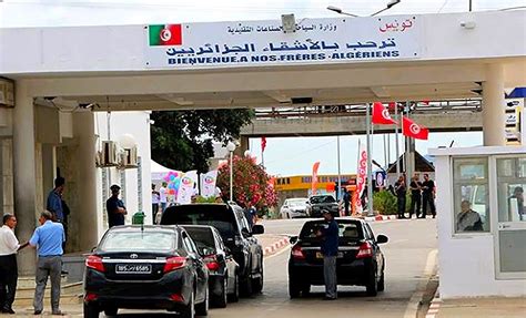 Ouverture des frontières terrestres entre lAlgérie et la Tunisie dès