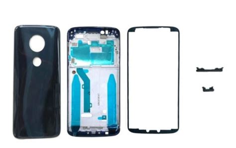 Tampa Traseira Moto G6 Play Aro Chassi Frame E Botões Parcelamento