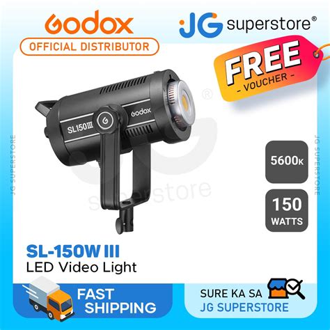 Godox SL 150W II III Bowens Mount Daylight Balanced LED Video Light