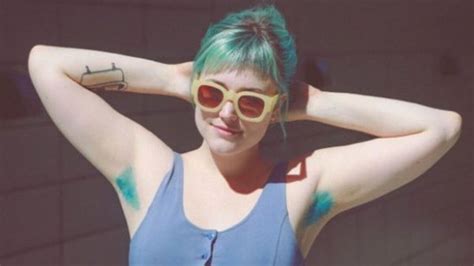 The Latest Summer Trend Dying Your Armpit Hair