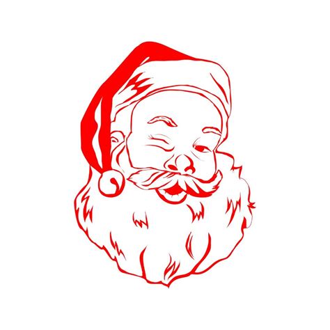 Santa Svg Santa Claus SVG Babbo Natale Svg Santa Claus Face Etsy Italia