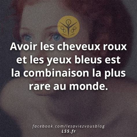 Je Trouve Que Le Roux Est La Plus Belle Couleur De Cheveux Weird