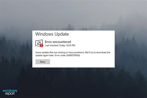 Some Update Files Are Missing Or Have Problems SOLVED