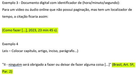 Aprenda Exemplos as Novas Normas ABNT 2023 para Citações