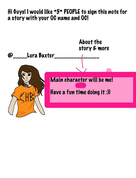 Story Sign Up Sheet Notability Gallery