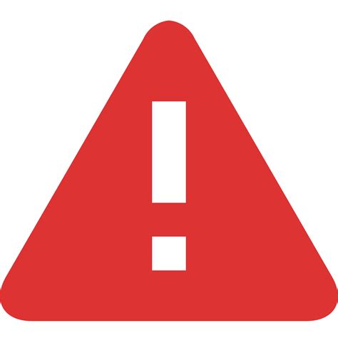 Warning Sign Icon Transparent Background 12042292 PNG