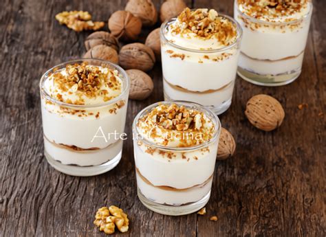 MOUSSE ALLE NOCI DOLCE AL CUCCHIAIO MONOPORZIONE
