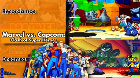 Marvel Vs Capcom Clash Of Super Heroes Dreamcast Retro Bits YouTube