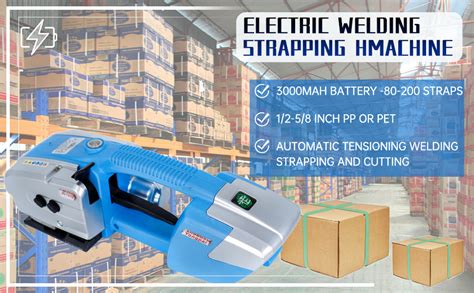 Amazon CAPTOK Electric Strapping Machine For 1 2 5 8 Inch Wide PP