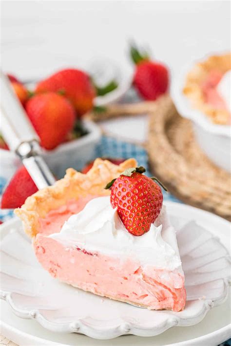 Strawberry Cream Pie Recipe Simply Stacie