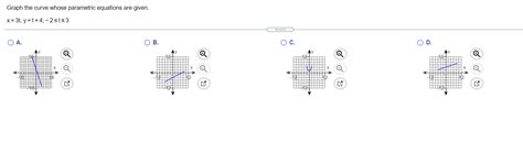 solved graph the curve whose parametric equations are given