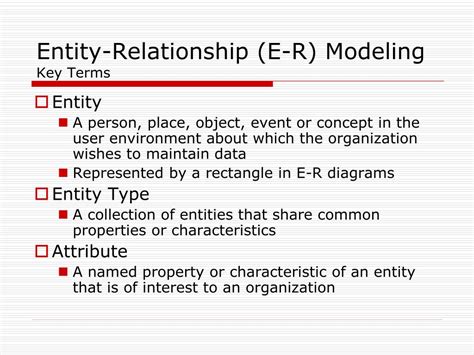 Ppt Entity Relationship Diagrams Powerpoint Presentation Free