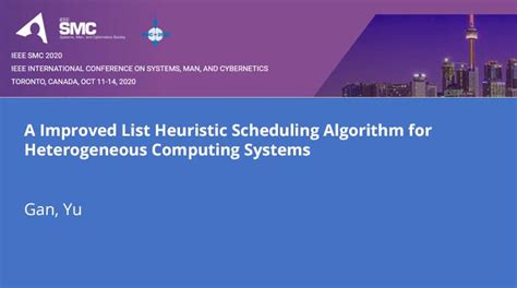 a improved list heuristic scheduling algorithm for heterogeneous computing systems ieeetv
