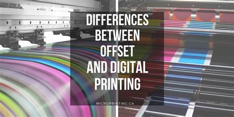 Major Differences Between Offset And Digital Printing Microprinting